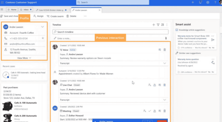 Microsoft Dynamics 365 Customer Service Enterprise with AI Agents ...