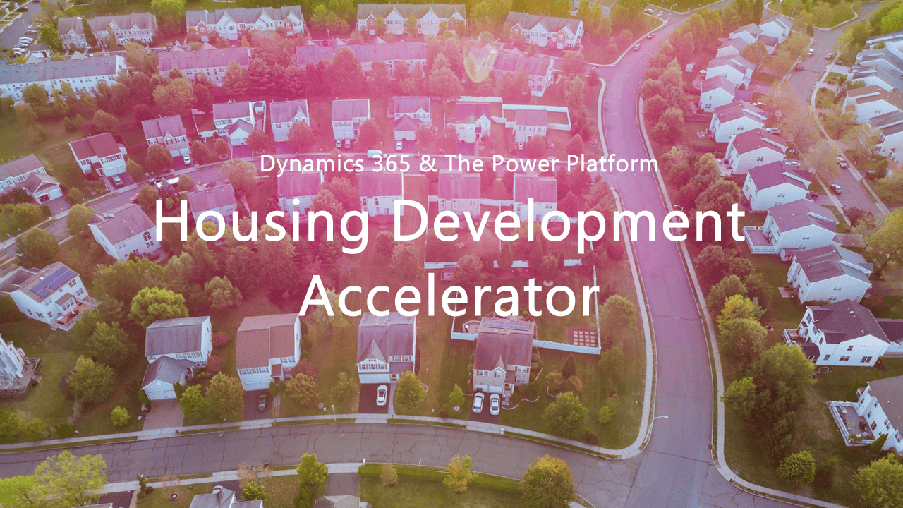 Housing Grant Management Accelerator for Housing Development - Purely CRM